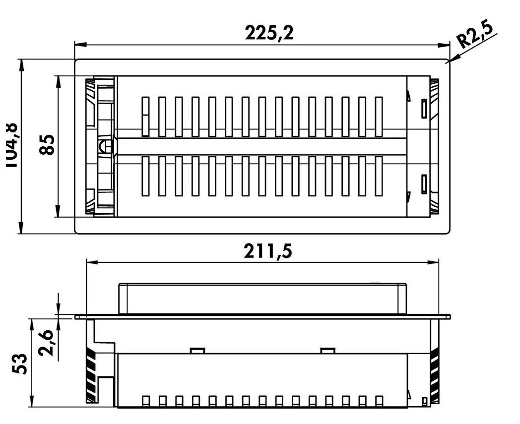 Evoline® BackFlip USB C